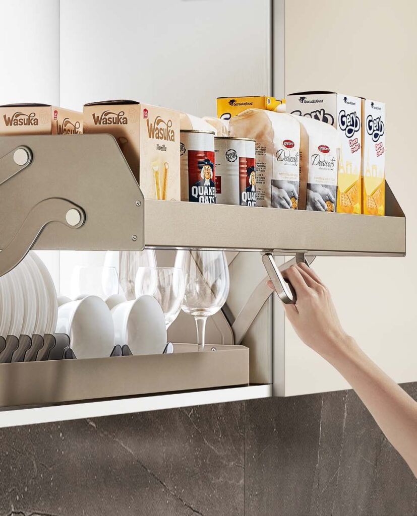 Encanto Lift Rack 2-tier Plate Holder – KOSYS Modular Cabinet Corp.