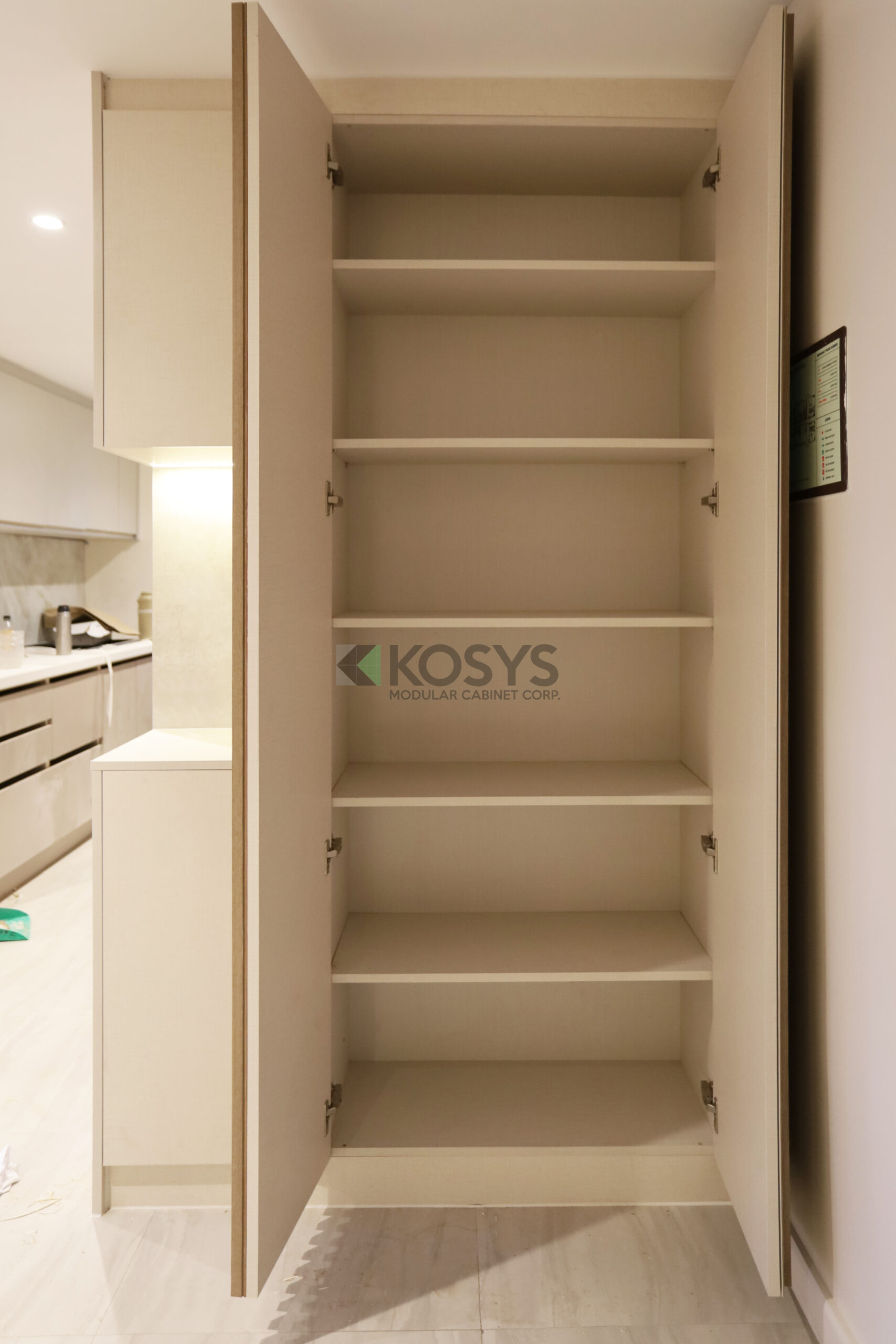 Modular Cabinet Project – Oranbo, Pasig – KOSYS Modular Cabinet Corp.